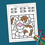Fun Learning with Pet Color by Letters for Kids!