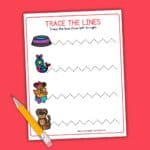Boost Skills with Pet Line Tracing Worksheets for Kids