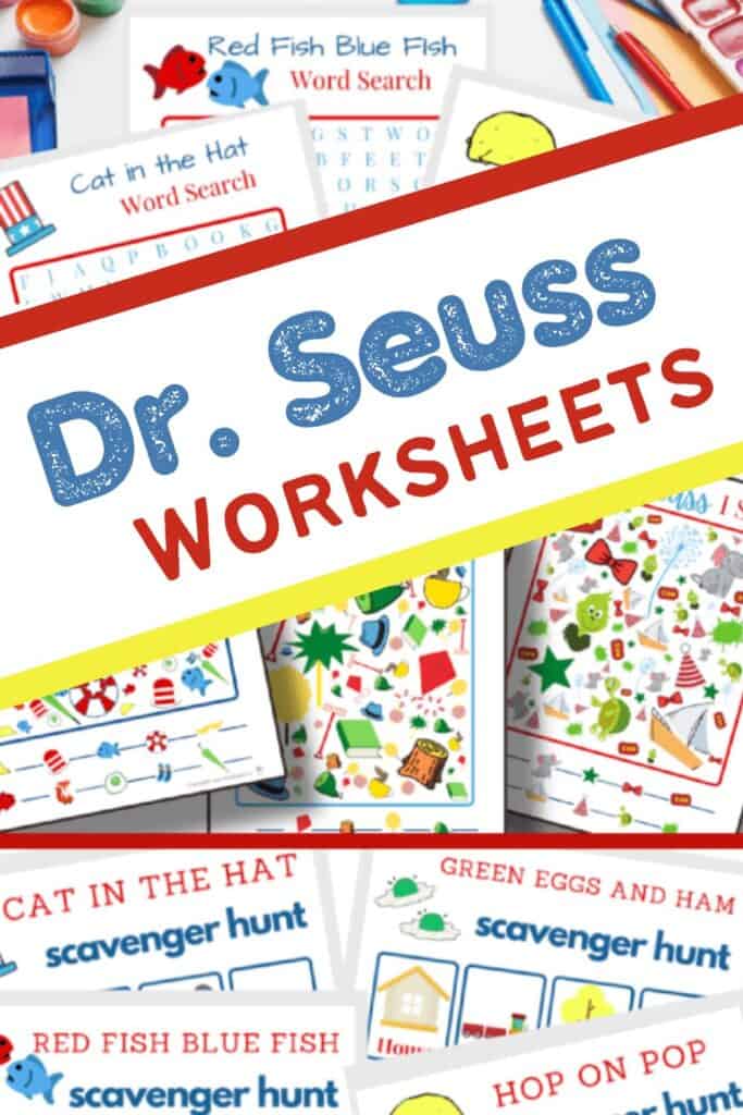 Engage Preschoolers with Fun Dr. Seuss Preschool Printables