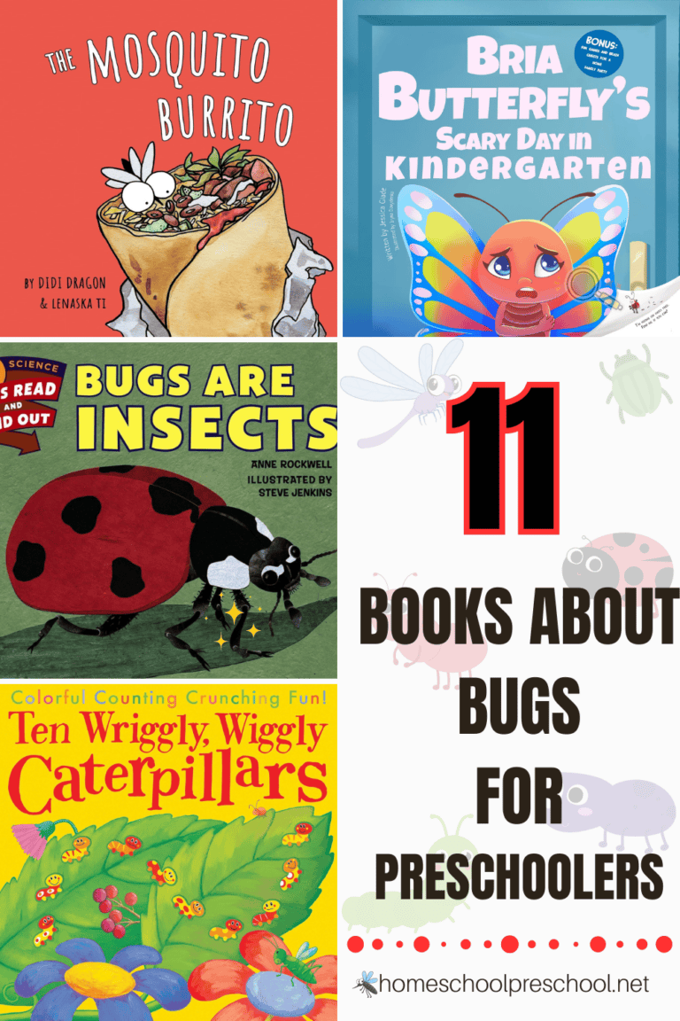 Best Books About Bugs for Preschoolers!