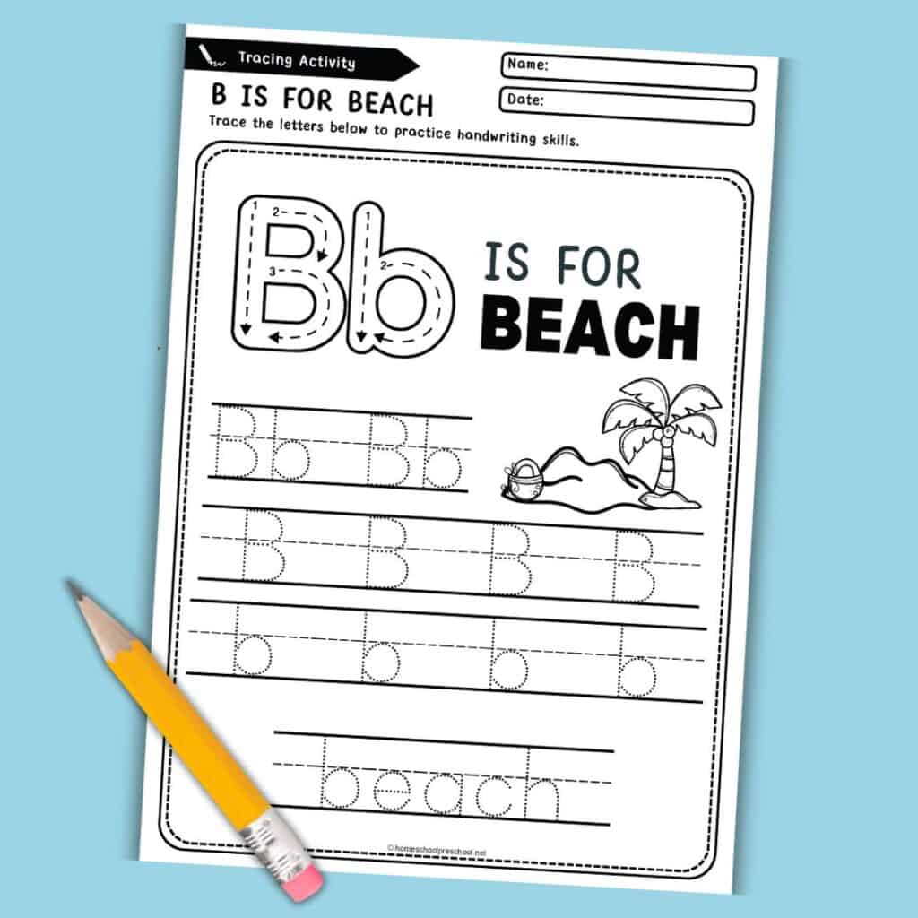 Free Beach Worksheets for Preschool Fun & Learning!