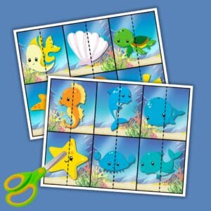 Free Ocean Animal Matching Game! Dive in & Learn