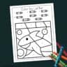 Free Shark Color By Letter Worksheets: Summer Learning Fun!
