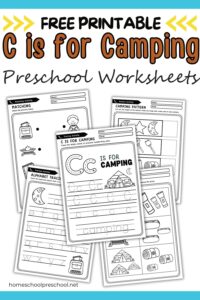 Enhance Learning with Camping Worksheets for Preschool