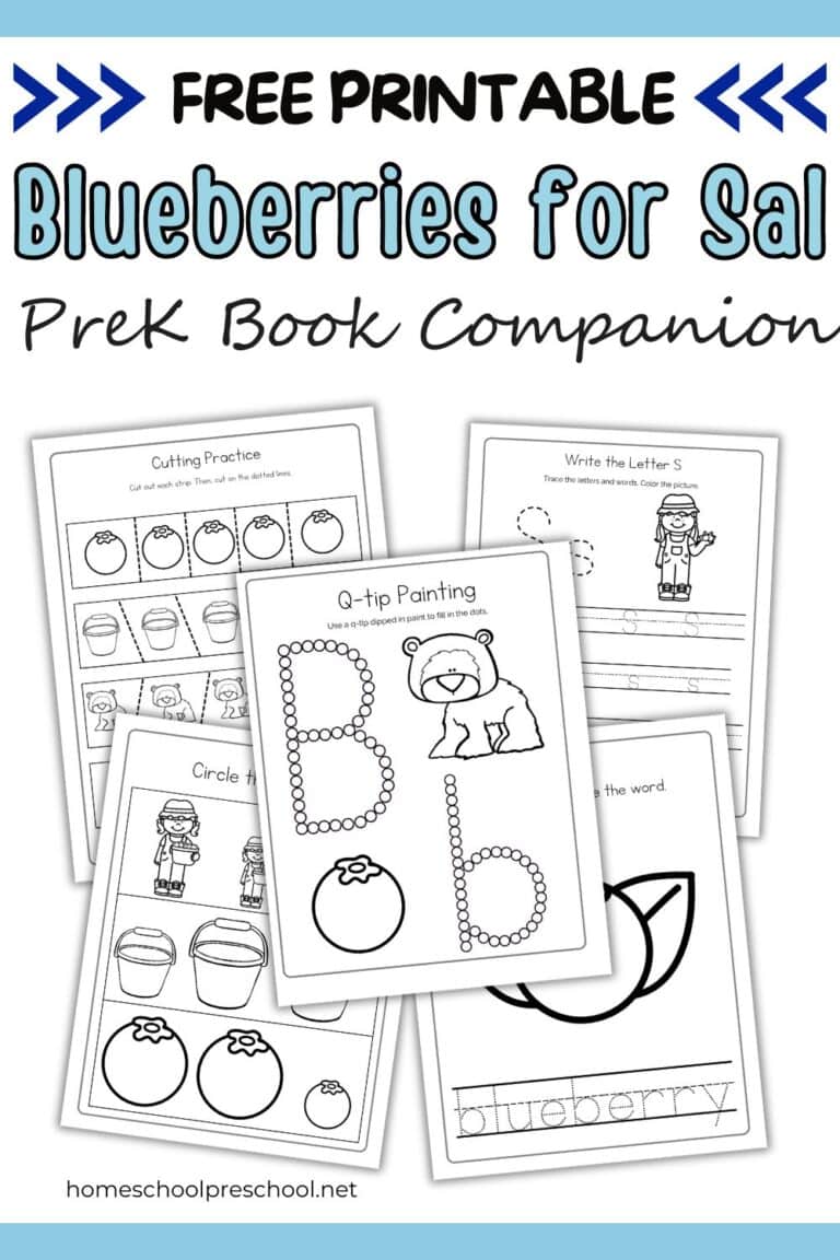 Blueberries for Sal Activities | Book Based Learning