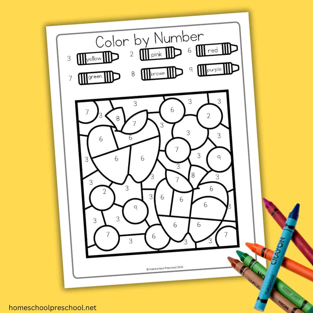 Color by Number Fall Worksheets: Fun and Educational Activities