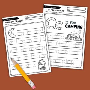 Enhance Learning with Camping Worksheets for Preschool
