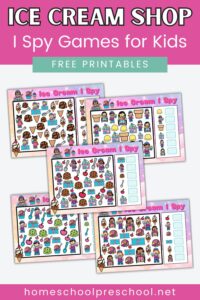 Ice Cream Shop I Spy: A Fun and Engaging Activity for Kids