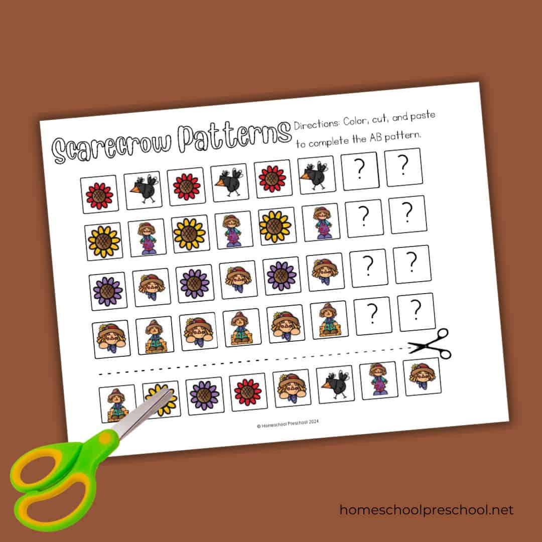 Scarecrow Patterns for Preschool: Fun and Educational Activities