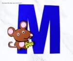 Preschool Craft: M is for Mouse Craft for Hands-on Learning