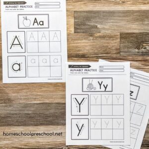 Practice Writing the Alphabet Worksheets: Fun and Educational