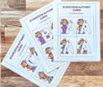 Scarecrow Letter Tracing Cards for Fall Learning Fun