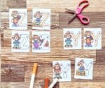 Scarecrow Letter Tracing Cards for Fall Learning Fun