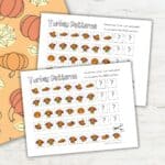 Turkey Patterns for Preschool: Fun and Educational Activities