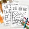 Fall Color by Alphabet Worksheets: Cozy and Educational Fun