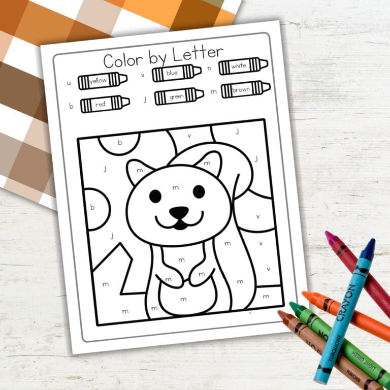 Fall Color by Alphabet Worksheets: Cozy and Educational Fun