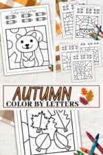 Fall Color by Alphabet Worksheets: Cozy and Educational Fun