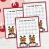 Boost Early Literacy with Reindeer Letter Recognition Worksheets