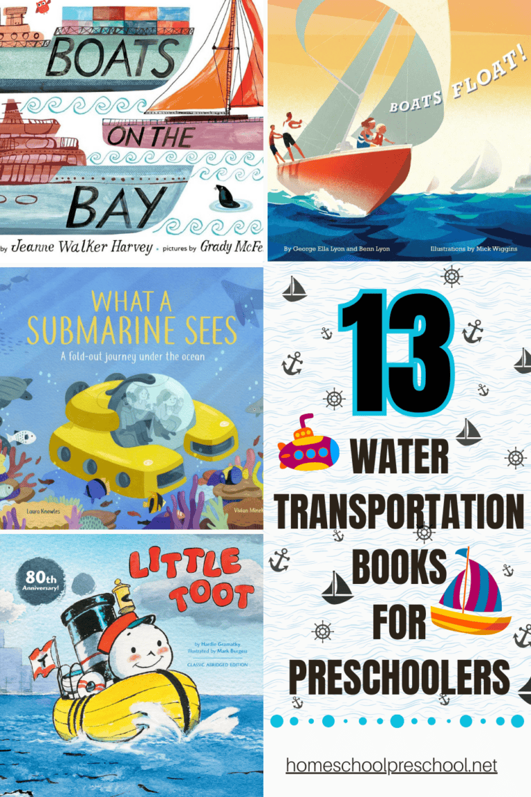 Best Water Transportation Books for Preschool Learning