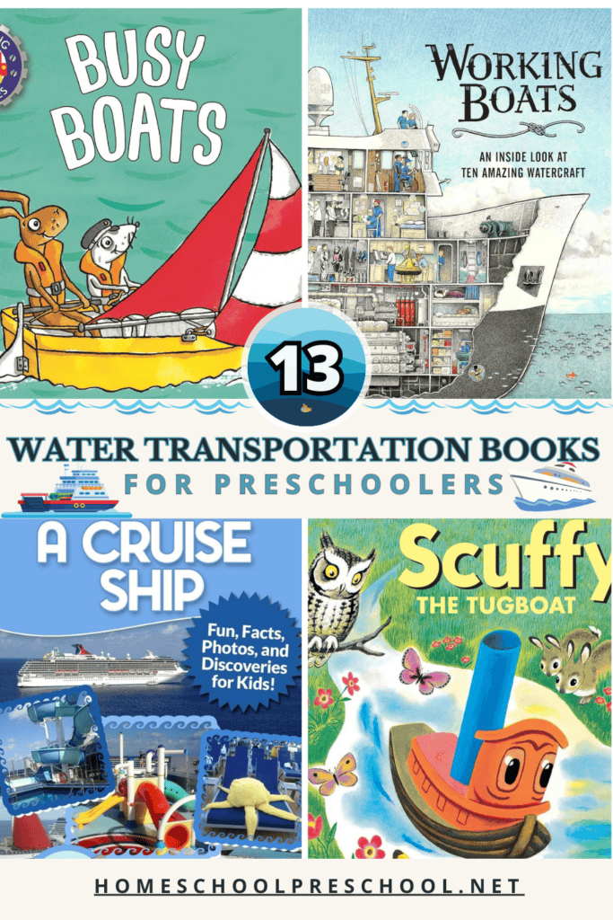 Best Water Transportation Books for Preschool Learning
