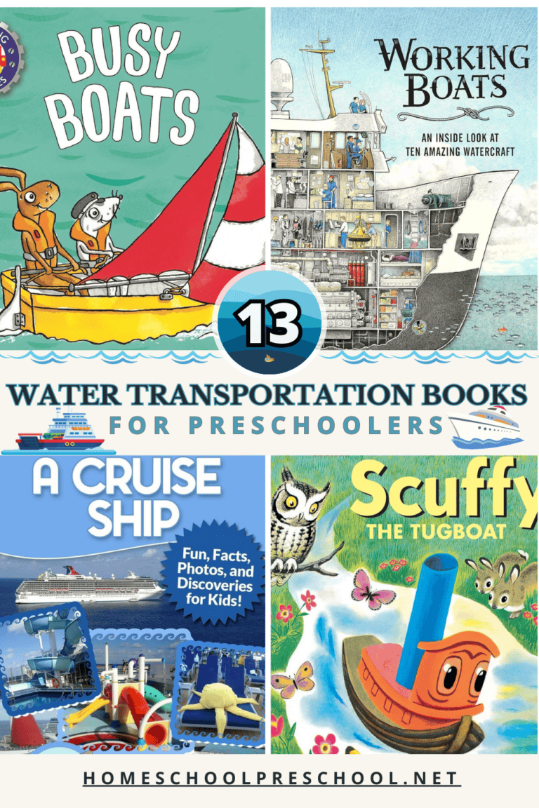 Best Water Transportation Books for Preschool Learning