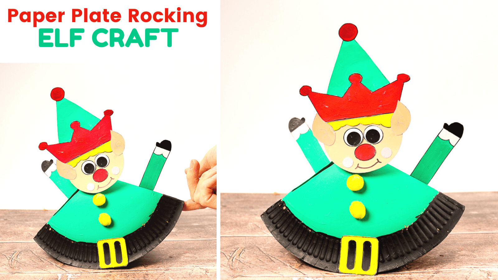 Adorable Paper Plate Elves: Easy Christmas Crafts for Kids