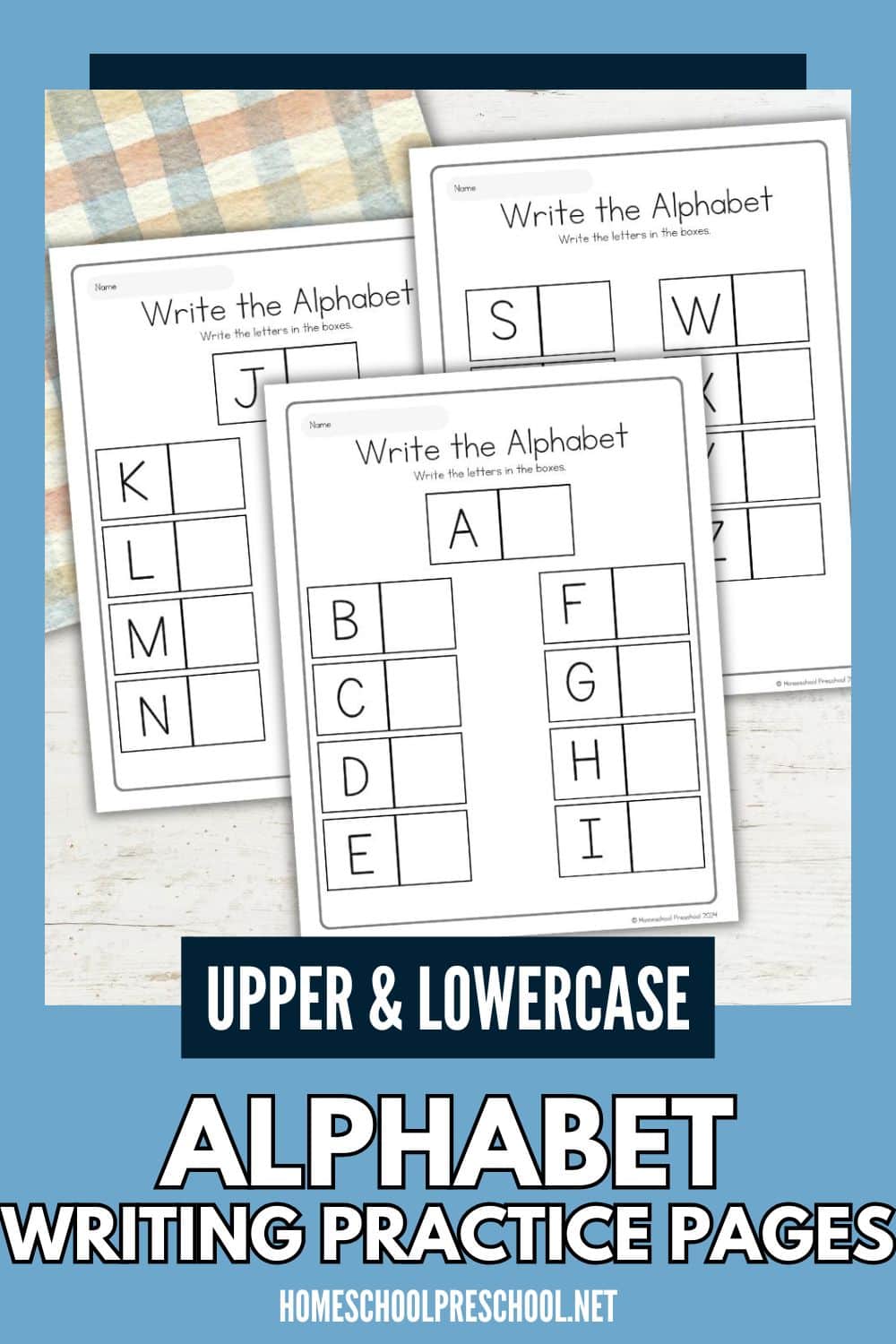 Building Fine Motor Skills with Writing the Alphabet Worksheets