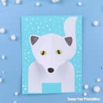 Arctic Fox Crafts for Preschoolers (Easy Winter Ideas)