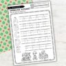 Free Elf Handwriting Worksheets for Preschool Holiday Fun