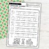 Free Elf Handwriting Worksheets for Preschool Holiday Fun