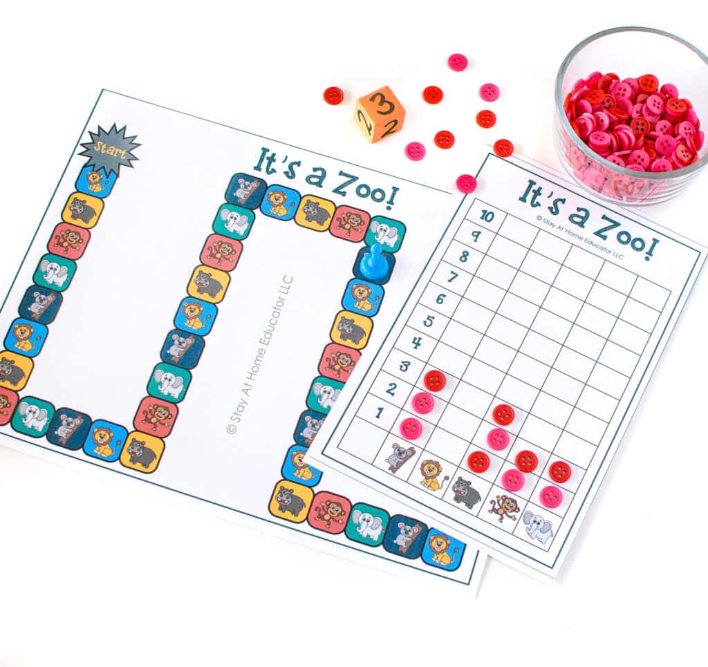 Zoo Animal Preschool Math Activities for Fun Learning