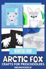 Arctic Fox Crafts for Preschoolers (Easy Winter Ideas)