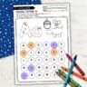 Color the Letter A Worksheets: Fun Letter Recognition Practice