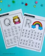 Alphabet Handwriting Practice Pages for Preschool & Kindergarten