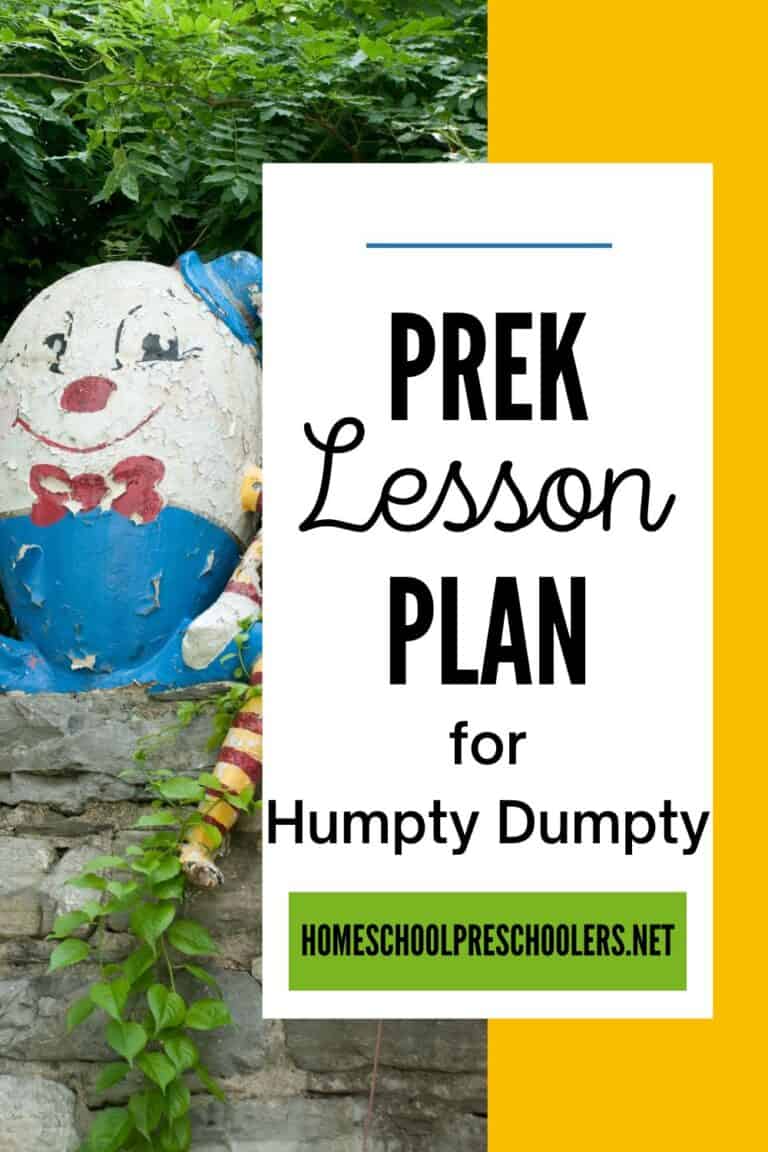 Humpty Dumpty Lesson Plan: Fun Activities for Preschoolers