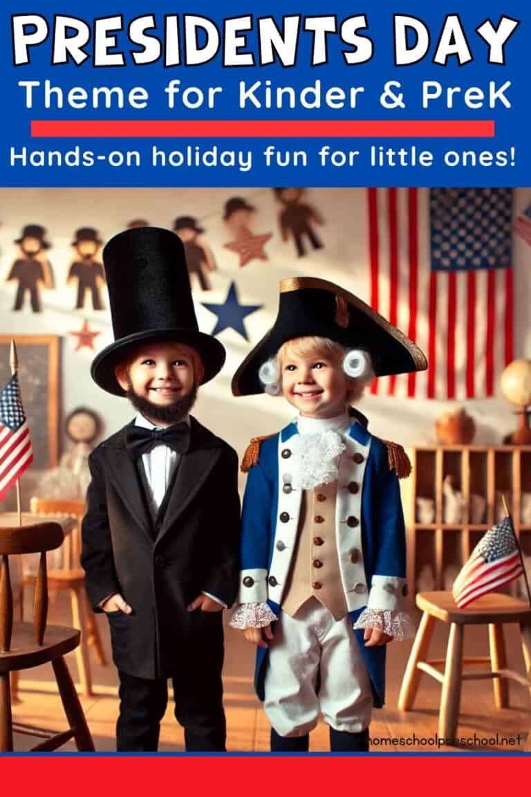 Presidents Day Theme for Preschool - Homeschool Preschool
