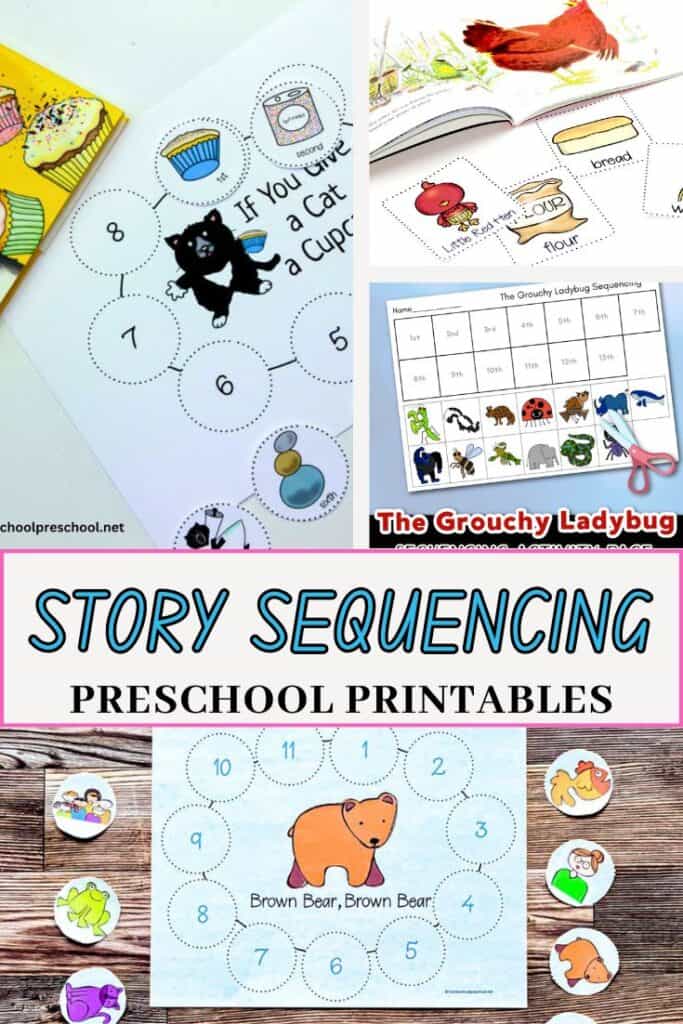 25+ Free Story Sequencing Cards for Preschoolers (Printables)