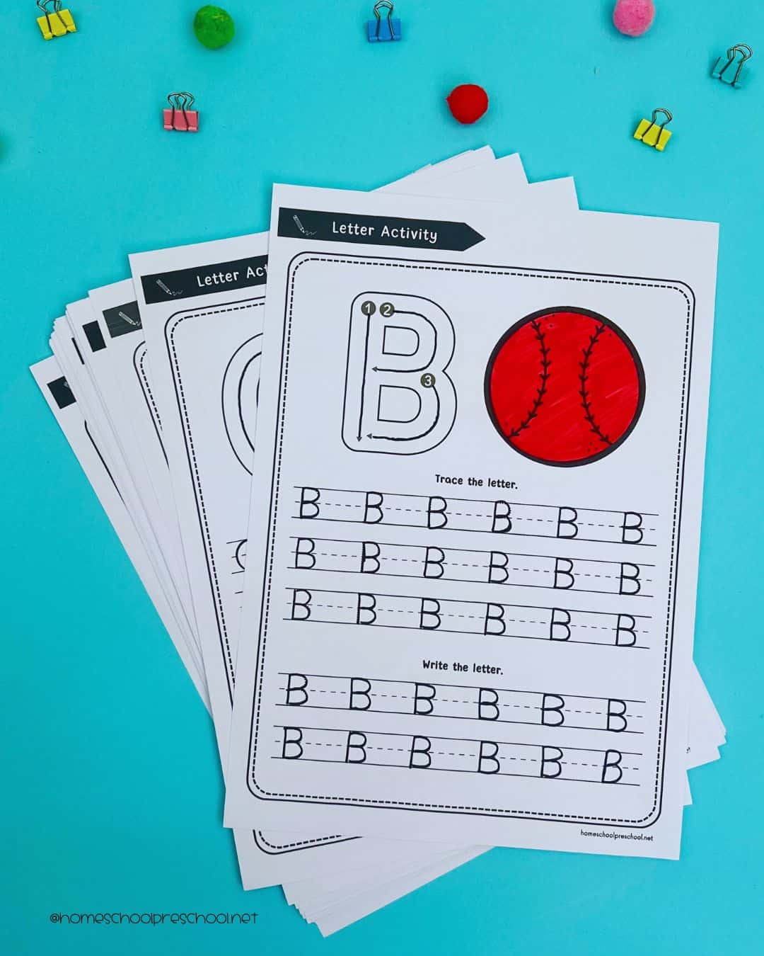 Alphabet Handwriting Practice Pages for Preschool & Kindergarten