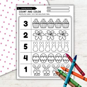 Fun Easter Bunny Math Activities for Preschoolers