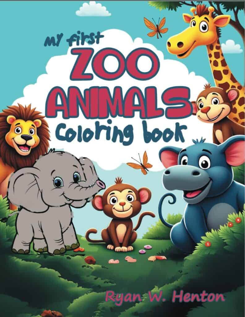 Fun Zoo Coloring Books for Preschool Zoo Theme Activities