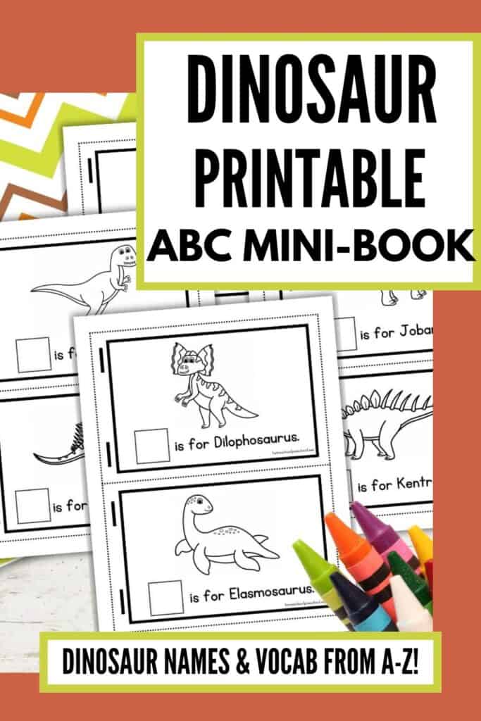 Dinosaur Alphabet Book: Fun Preschool ABC Learning