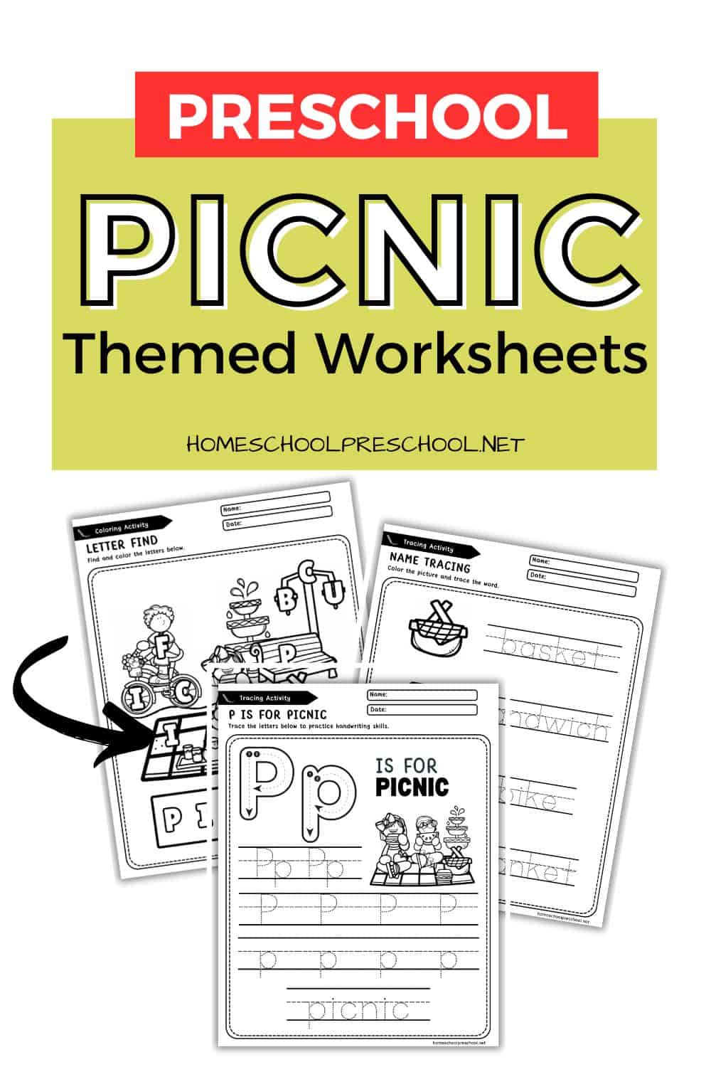 Fun & Educational Picnic Worksheets for Preschool