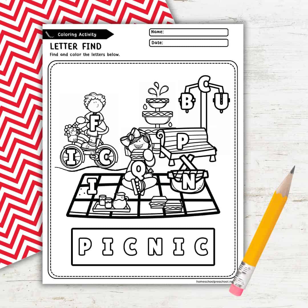 Fun & Educational Picnic Worksheets for Preschool