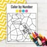 Alice in Wonderland Color by Number Printables for Kids