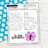 Butterfly Do-a-Dot Printable – Fun Preschool Activity