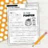 Fun and Free Pumpkin Preschool Printables for Fall