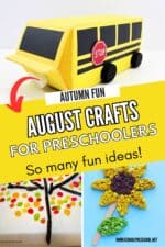 August Craft Ideas for Preschoolers to Celebrate Summer