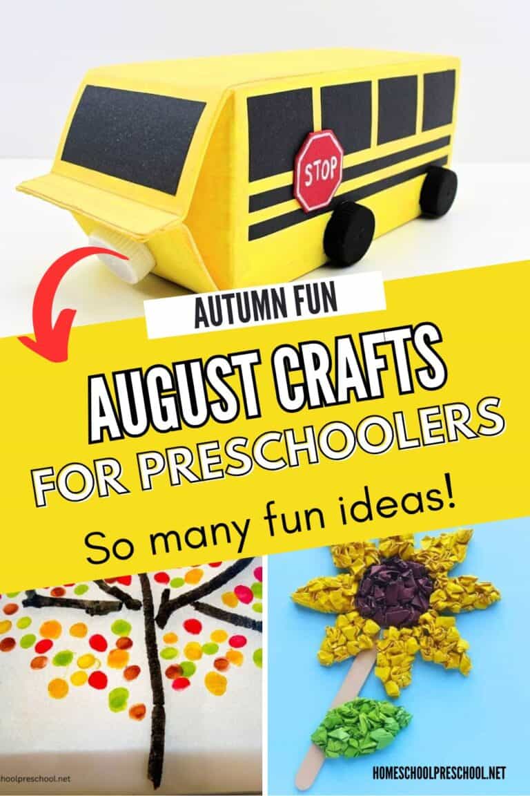 August Craft Ideas for Preschoolers to Celebrate Summer