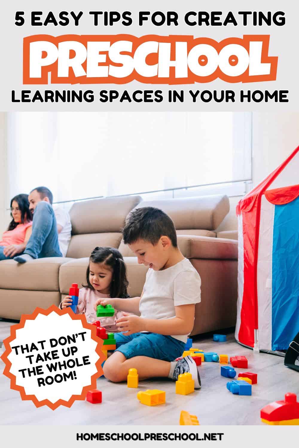 Set Up a Preschool Learning Space at Home Easily