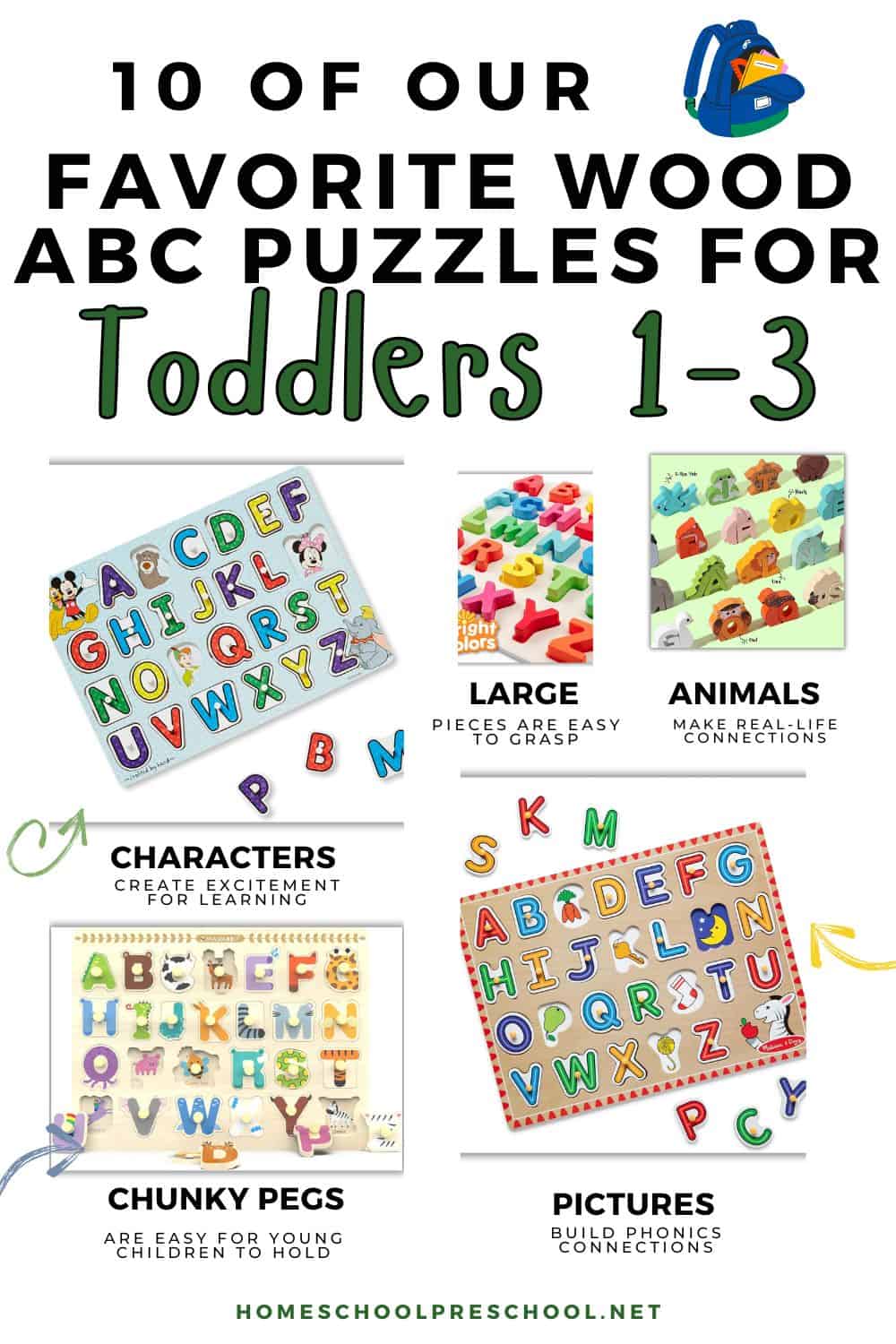 Best Wooden Alphabet Puzzles for Toddlers (Top 10 Picks)
